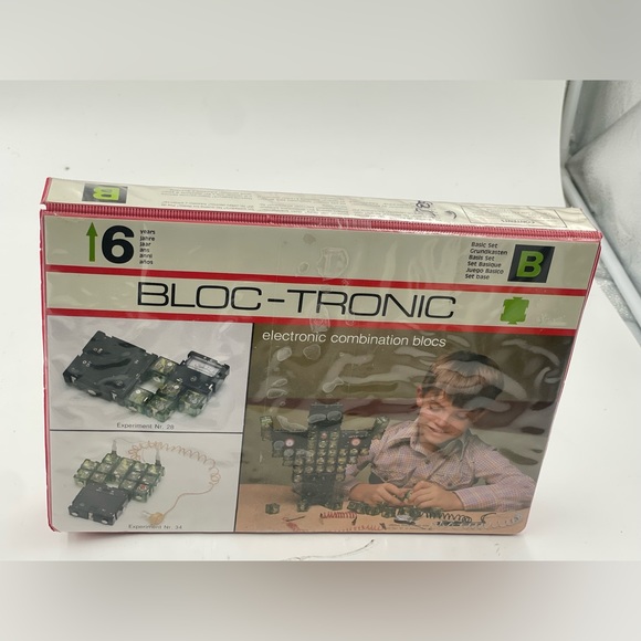 Toys | Vintage Bloctronic Set B Electronic Blocks Set | Poshmark